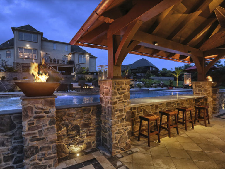 Unique Fire Features for Your Custom Pool - Aquavisions