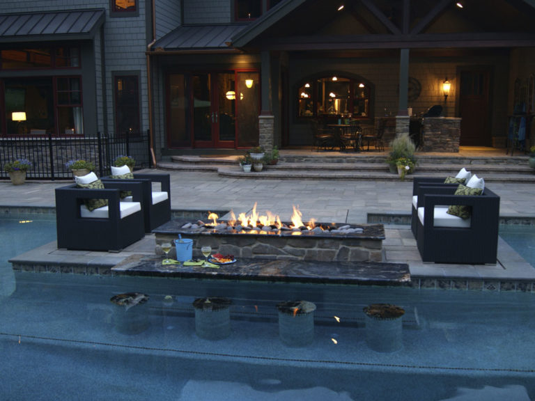 Unique Fire Features for Your Custom Pool - Aquavisions