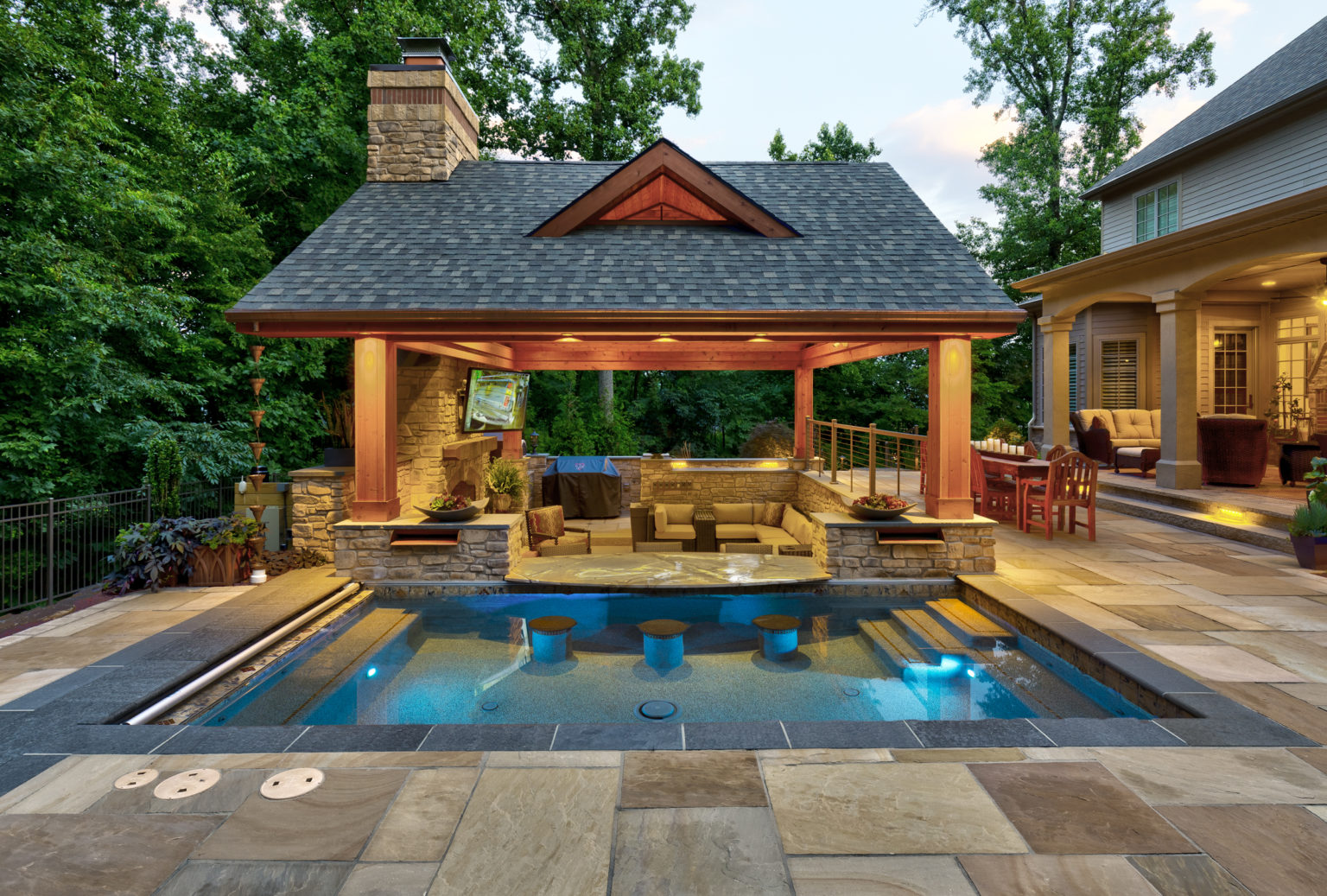 Unique Pool Houses Designed to Inspire - Aquavisions